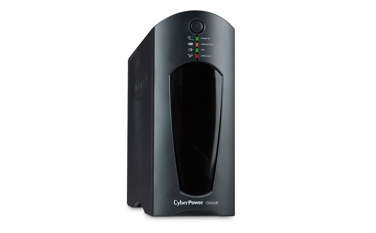 Cyberpower AVR 1500VA 900W 8xOutlets USB Serial Mini-Tower UPS CP1500AVRT