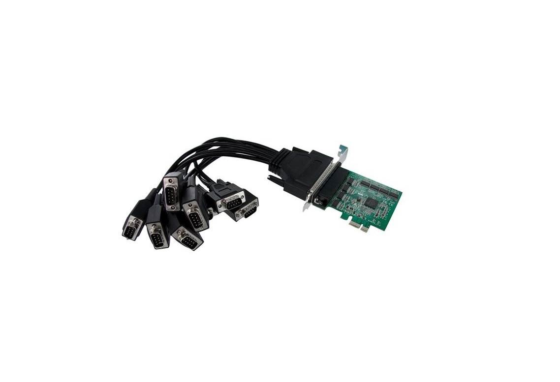 StarTech.com 8-Ports Native Pci Express RS232 Serial Adapter Card PEX8S952