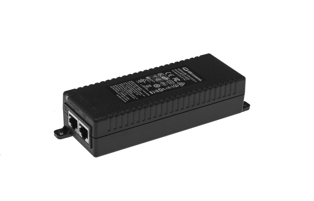 Microsemi PoE MidSpan 30 W 10/100/1000BaseT PD-9001GR/AT/AC-US