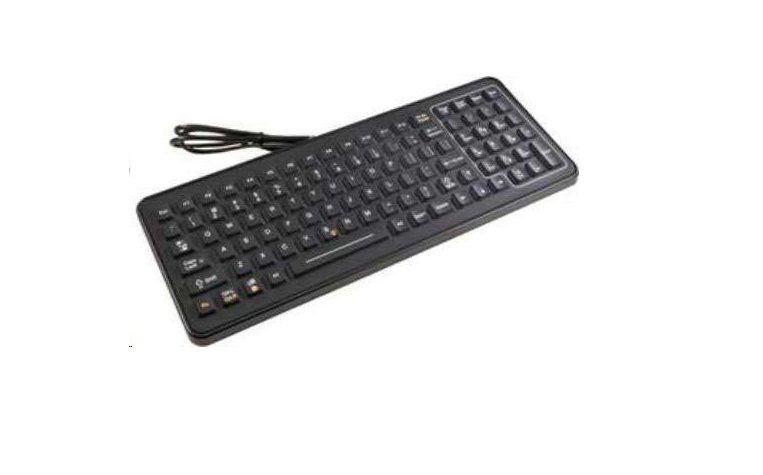 Intermec Honeywell Ikey 101-Key PS/2 Keyboard Black For Handheld ...