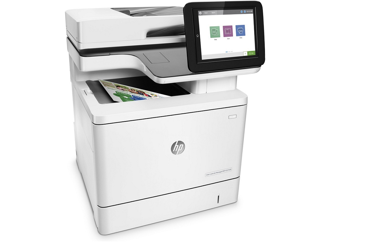 HP Color LaserJet Managed MFP E57540dn USB LAN Laser Printer 3GY25A#BGJ