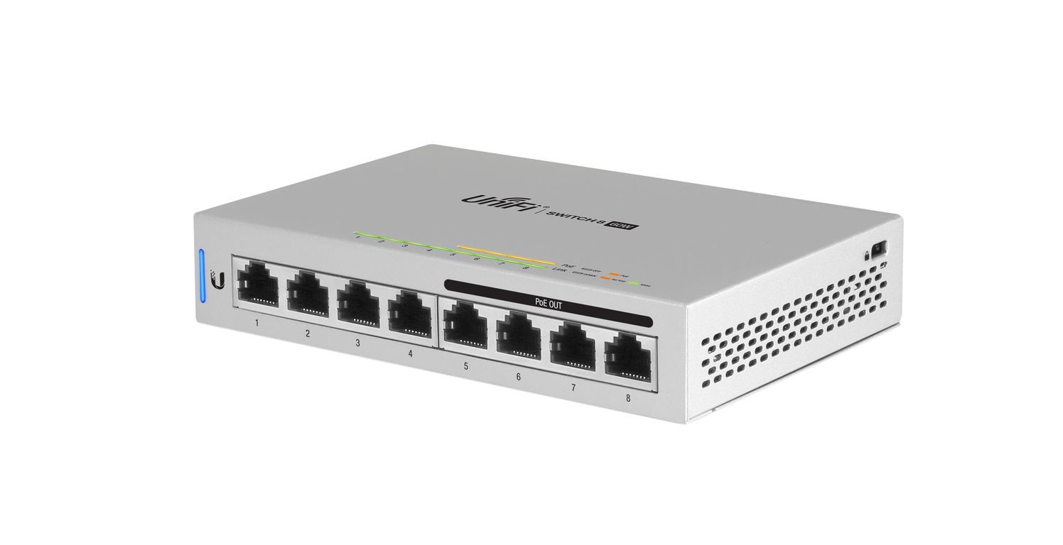 Ubiquiti Unifi 8-Ports Gigabit Poe Compliant Managed Switch US-8-60W