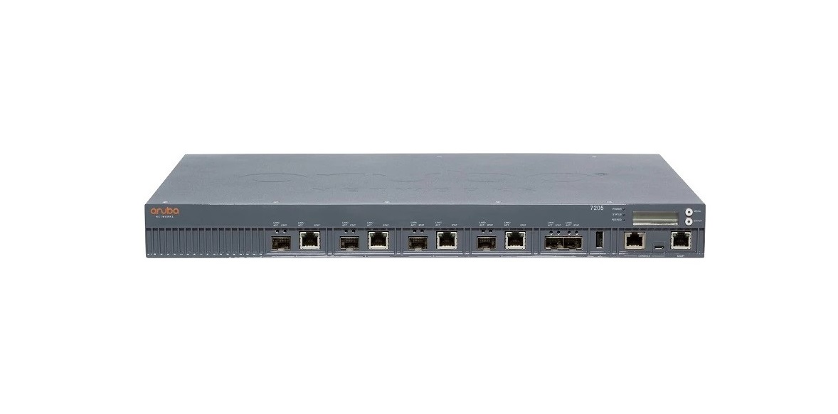 Hp Aruba 7205 Us 2-Ports 350W 1U Rack-Mountable Controller JW736A
