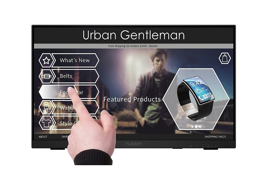 22 Planar PCT2235 FullHD 1920x1080 Multi-Touch IPS Edge-Lit LED LCD ...