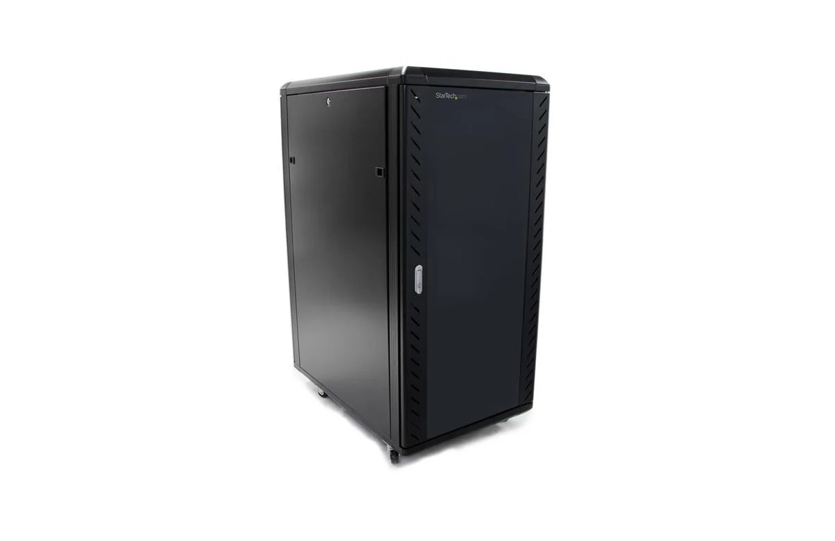 StarTech.com 25U 36in Knock-Down Server Rack Cabinet With Casters RK2536BKF